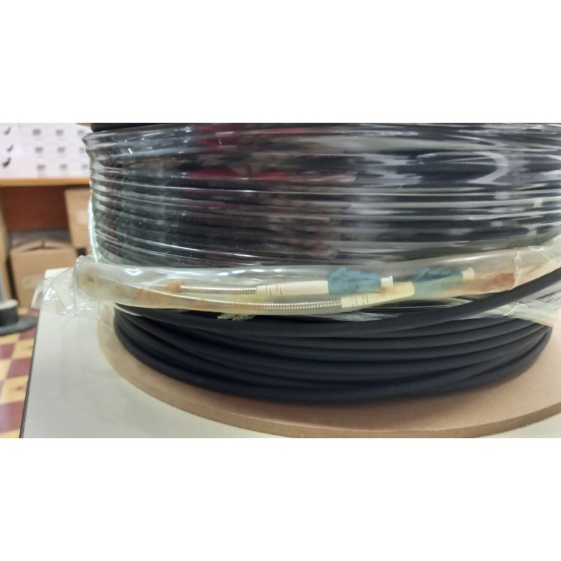 Fibra Optica SM Duplex armada hdpe, 300m 9/125 tight buffer 900µm, 1310 ...